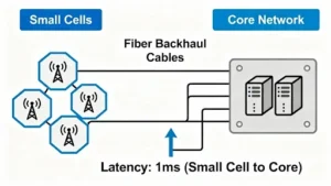 5G Small Cell Backhaul: Fiber Routes for Dense Networks